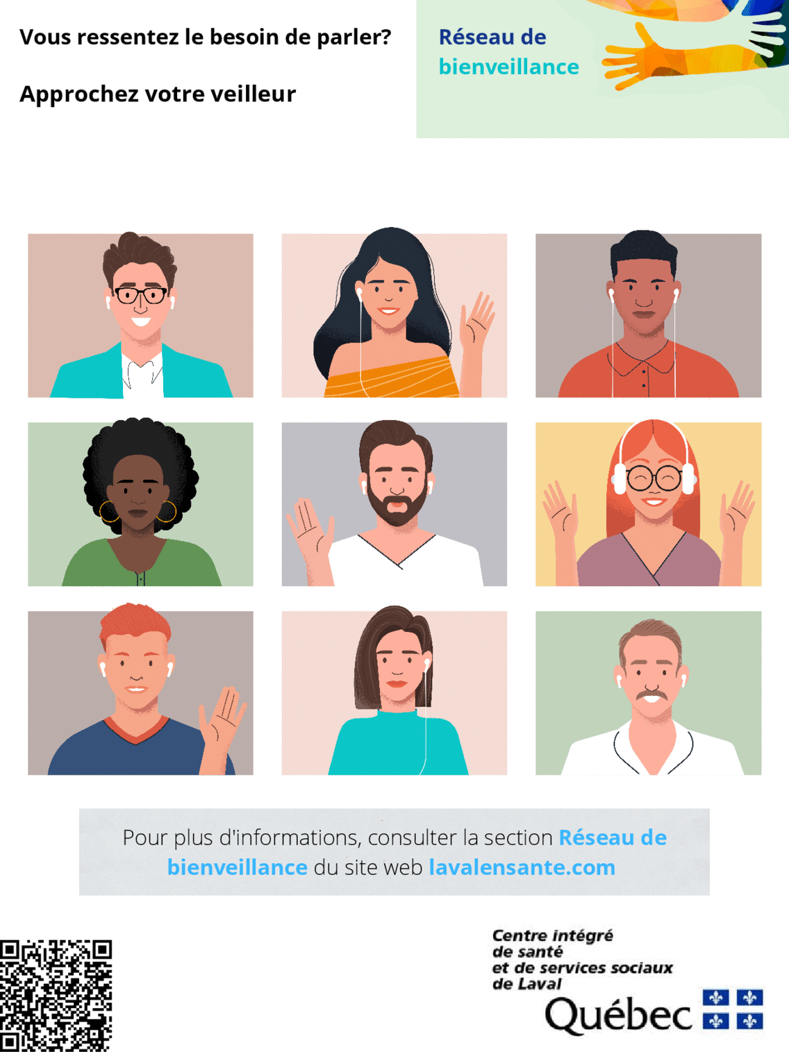 Réseau de bienveillance: CISSS de Laval